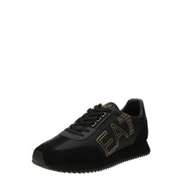 EA7 Emporio Armani Sneaker Herren Gr&ouml;&szlig;e 44.5 gold / schwarz