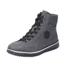 Rieker Lace-Up Ankle Boots female Grey size 37