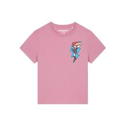 Watapparel T-Shirt ' Rollerskates ' Damen Gr&ouml;&szlig;e XS aqua / pink / schwarz / wei&szlig;
