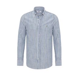 By Diess Collection Hemd Herren Größe L blau / gelb / weiß