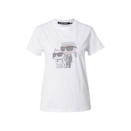 K by KARL LAGERFELD Karl Lagerfeld Shirt 'Ikon' female White size XS
