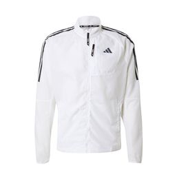 adidas Performance Trainingsjacke 'Own the Run' Herren Größe L schwarz / weiß