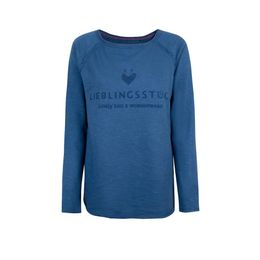 LIEBLINGSST&Uuml;CK LIEBLINGSST&Uuml;CK Shirt 'Cathrina' Damen Gr&ouml;&szlig;e XS blau / dunkelblau