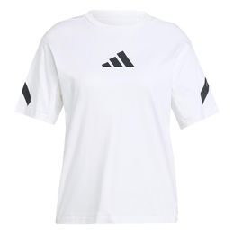 adidas Sportswear Performance Shirt 'Z.N.E.' female White size S