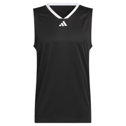 adidas Performance Funktionsshirt 'Legends' Herren Gr&ouml;&szlig;e L schwarz / wei&szlig;