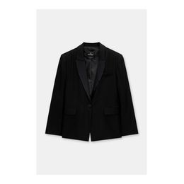 Pull&Bear Pull&Bear Blazer Damen Gr&ouml;&szlig;e 38 schwarz