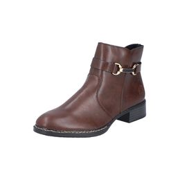 Rieker Ankle Boots Damen Gr&ouml;&szlig;e 38 dunkelbraun Winterschuhe