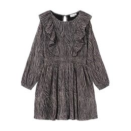 name it Kleid Mädchen Größe 164 braun / schwarz