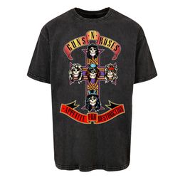 F4NT4STIC T-Shirt 'Guns 'n' Roses Appetite For Destruction' Herren Gr&ouml;&szlig;e M mischfarben / schwarz
