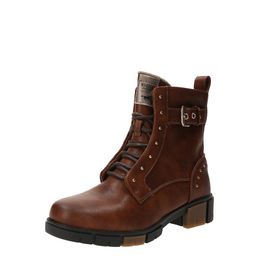 Mustang Schn&uuml;rstiefelette Damen Gr&ouml;&szlig;e 41 cognac Winterschuhe