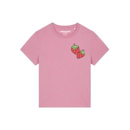Watapparel T-Shirt 'Strawberry' Damen Gr&ouml;&szlig;e M marine / gr&uuml;n / rosa / rot