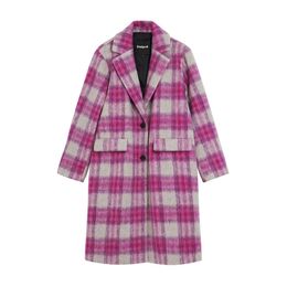 Desigual Between-Seasons Coat female Pink size XS