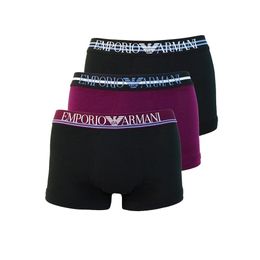 Emporio Armani Boxer shorts male Purple, Black size L