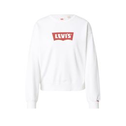 Levi's LEVI'S Graphic Iconic Heritage Crewneck Sweatshirt Damen Gr&ouml;&szlig;e XL karminrot / wei&szlig;