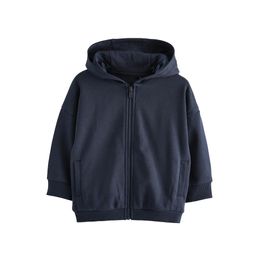 next Zip-Up Hoodie boy Blue size 6-9 mths