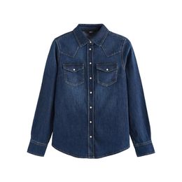 next Bluse Damen Gr&ouml;&szlig;e L dunkelblau
