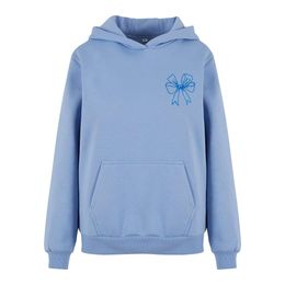 Miss Tee Sweatshirt 'Good Vibes Bow' female Blue size XXL