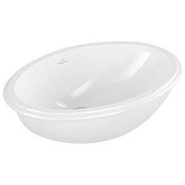 Villeroy & Boch Villeroy und Boch Villeroy & Boch Evana Unterbauwaschtisch 61470001 50 x 35 cm, weiss, mit Überlauf