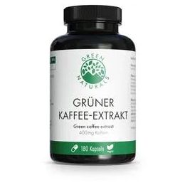 Green Naturals Grüner Kaffee-extrakt 100% Koffein 180 St