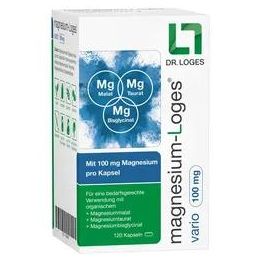 Dr. Loges + Co. GmbH Magnesium-loges Vario 100 mg Kapseln 120 St