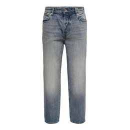 Only & Sons ONLY & SONS Herren Loose-fit-Jeans "ONSFADE LOOSE WB 6778 A14 DNM NOOS", blau, Gr. 36, clean, Denim/Jeans, Obermaterial: 100% Baumwolle, Jeans