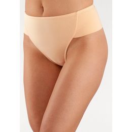 Petite Fleur Damen Formstring, Gr. 32, beige, Jersey, Obermaterial: 90% Baumwolle, 10% Elasthan (LYCRA SPORT). Meshfutter: 90% Polyamid, 10%