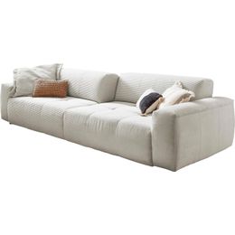 Big-Sofa 3C CANDY, B:298cm H:74cm T:120cm, grau, 88% Polyester, 12% Polyacryl, Sofas, "Yoshy Mega Sofa mit Komfortfunktionen, modern und bequem",