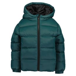 Winterjacke Blue Seven "Blue Seven Winterjacke KIDS BOYS BASIC", Mädchen, Gr. 104, 745, tanne, 100% Polyamid, Basic, Basic normal, Langarm gerader Abschluss, Jacken