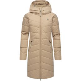 Ragwear Damen Steppmantel "Dizzie Coat", grau, Gr. L, Außenmaterial: 100% Polyester, Innenfutter: 100% Polyester, Wattierung: 100% Polyester, Mäntel,