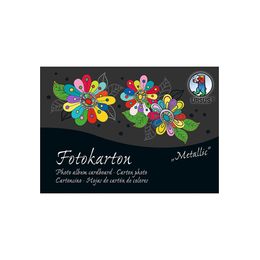 URSUS Fotokarton "SE Metallic" in SIlber/ Gold - 60 Blatt - DIN A6 - 51% | Kreativbedarf-diy
