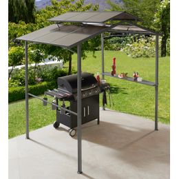 Grillpavillon Konifera, grau, Pavillons, "Manhatten", BxT: 240x150 cm