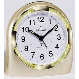 Atlanta Funkwecker "1404/9", gold, Wecker