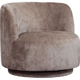 Drehsessel Woood, B:81cm H:72cm T:80cm, braun, Sessel, "Popular", frei im Raum stellbar, H 72 cm x B 81 cm
