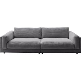 Big-Sofa 3C CANDY, B:294cm H:85cm T:150cm, grau, 88% Polyester, 12% Polyacryl, Sofas, "Karalis mit extra großer Sitztiefe, elegantes Mega Sofa zum