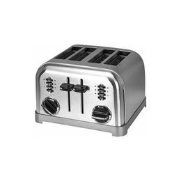 Toaster 4 schlitze 1800w gebürsteter stahl Cuisinart cpt180e