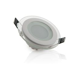 Greenice LED-Downlight-Strahler 6W 421Lm 3000ºK Rundes Glas Ø95Mm 40.000H [GR-MB01-6W-WW]