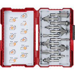 kwb Fräser-Set Ø 8 mm, 12-teilig