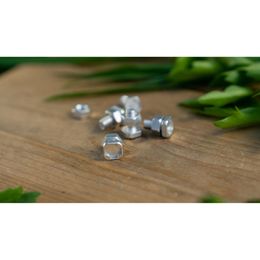 Vitavia Schrauben- und Muttern-Set Aluminium quadratisch 10 Stück