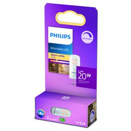 Philips LED Brenner 2,1 W G4 warmwei&szlig; 210 lm