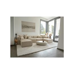 Home Deluxe Modulares Sofa VERONA XXL Beige - versch. Ausführungen