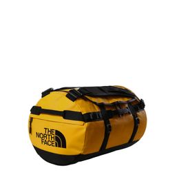 Reisetasche The North Face "BASE CAMP DUFFEL - S" Gr. B/H/T: 53,34cm x 33,0cm x 33,0cm, gelb (summit gold, tnf schwarz), Polyester, Taschen, 50 Liter Volumen