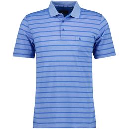 Poloshirt Ragman Gr. XL, blau (blau, 718), Herren, 70% Baumwolle 30% Polyester, Shirts