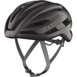 Fahrradhelm Abus "STORMCHASER ACE" Gr. L, schwarz (velvet schwarz), Helme, L Kopfumfang: 57cm - 61cm