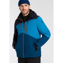 Winterjacke Killtec "KSW 306 MN SKI JCKT", Herren, Gr. M, schwarz (schwarz blau), Obermaterial: 100% Polyester, sportlich, Jacken