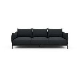 3-Sitzer TENKSOM "Kayto Sofa, TV-Couch, Dreisitzer", grau (anthrazit), B:250cm H:68cm T:100cm, Sofas, Bezüge wechselbar, hoher Sitzkomfort, robuste Unterkonstruktion