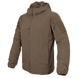 Hooded Jacket Insulated Level 4 coyote, Gr&ouml;&szlig;e S