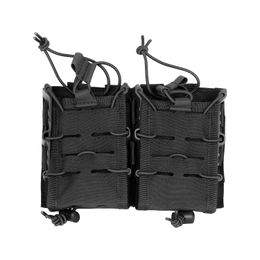 Mil-Tec Magazintasche Open Top Flex Double schwarz