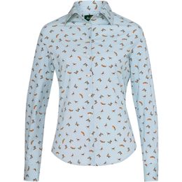 Alan Paine Bluse Lawen Blue/Dog & Duck (Gr&ouml;&szlig;e: 10)
