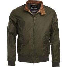 Barbour Wachsblouson Lightweight Royston Oliv (Größe: XXL)