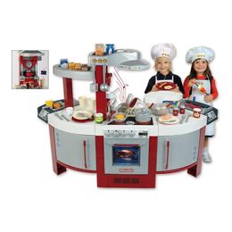 Spielküche klein "Miele Nr. 1", rot, Spielküchen, KinderB:129cm H:95cm T:55cm, B:129cm H:95cm T:55cm